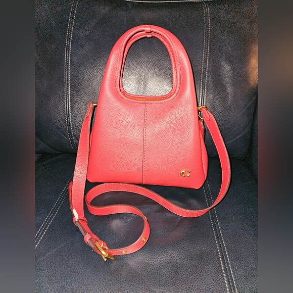 Coach | Bags | Authentic Coach Red Lana 23 | Poshmark